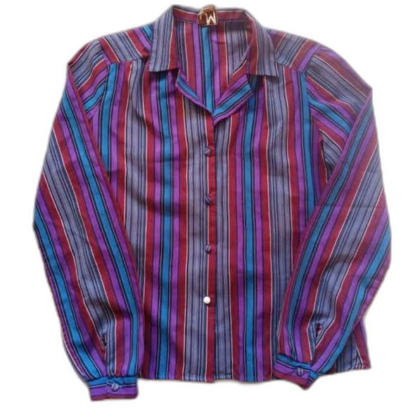 jonathan martin | Tops | Vintage 7s Jonathan Martin Button Down Long ...